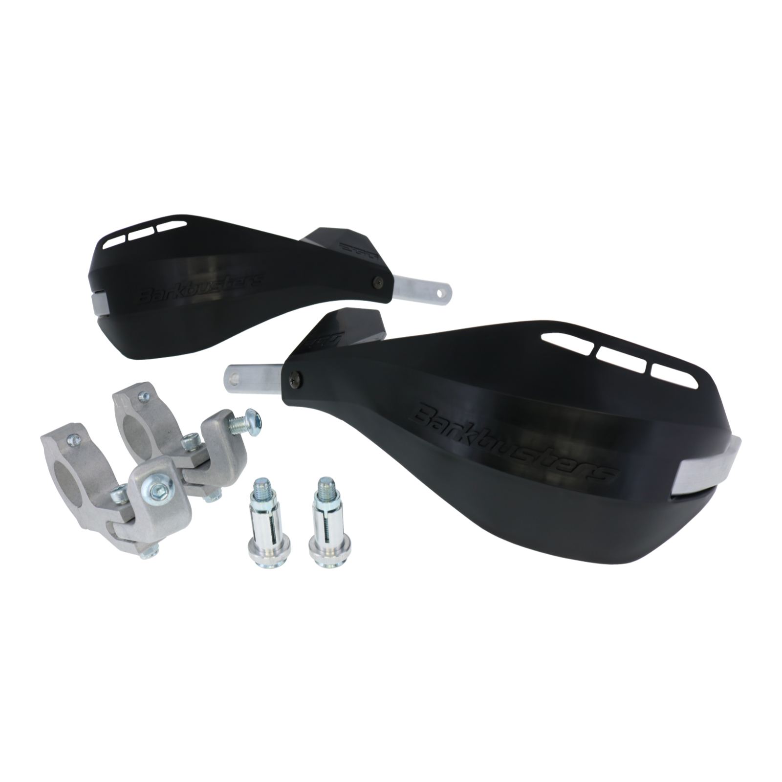 Barkbusters Ego Handguard with Multi Fit Clamps - Black / Black — Bike ...