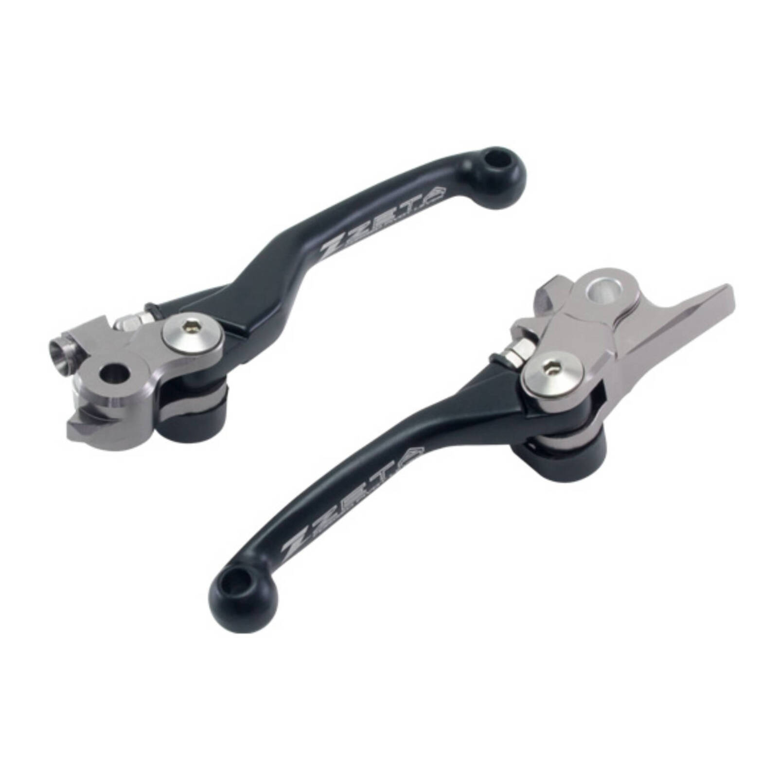 ZETA PIVOT LEVER SET FP KTM HUSQ BLACK — Bike Torque