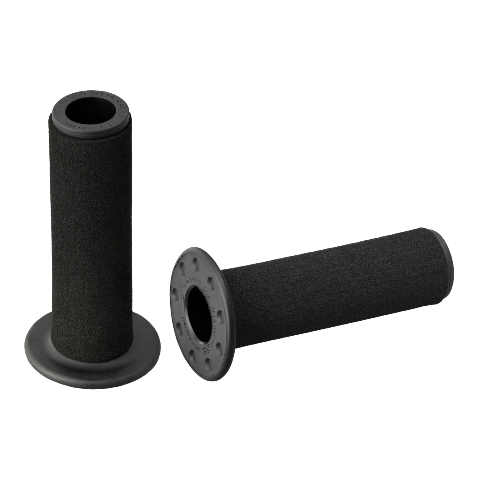 Zeta Base-grip "Touring" Open End - Black — Bike Torque