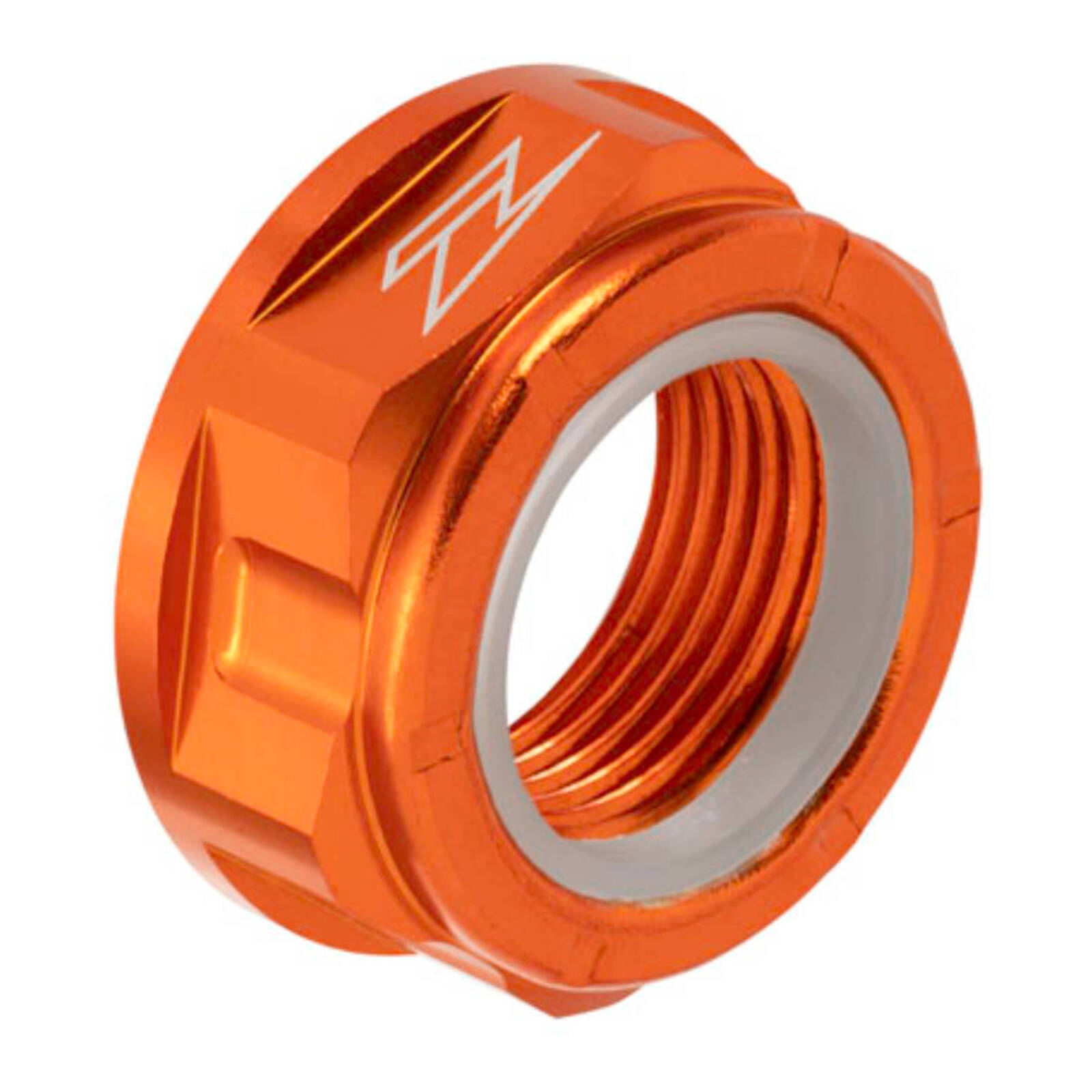 Zeta Axle Nut M20X30-P1.5 H13L - Orange | Revs Motorcycle Training