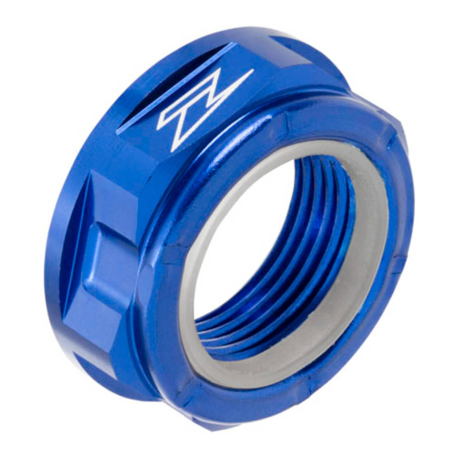 Zeta Axle Nut M22X32-P1.5 H12L - Blue — Bike Torque