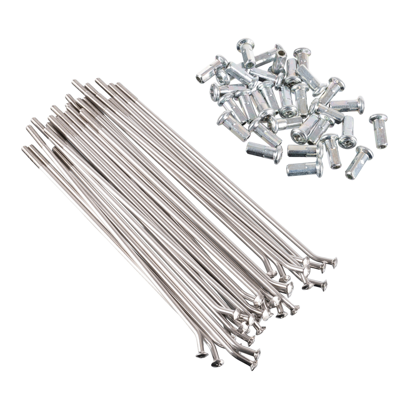 SPOKE SET HOSHI STAINLESS SUZ Rr RM80 95-01 /RM85 02- 14" — Bike Torque