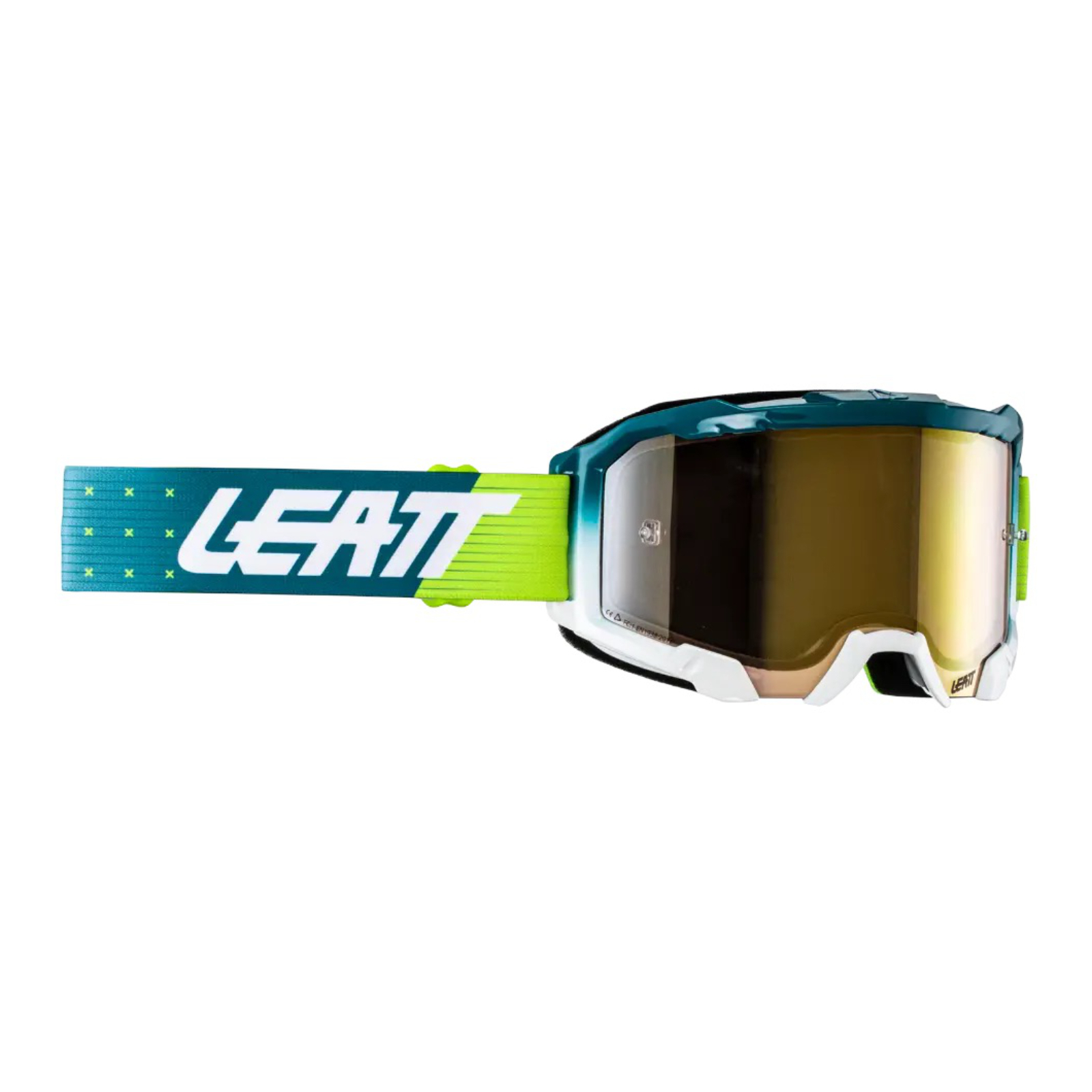 Leatt 4.5 Velocity Goggle Iriz - Acid / Fuel / Bronze UC 68% — Bike Torque