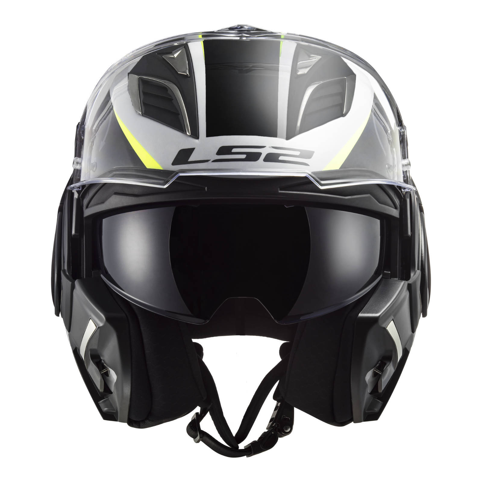 LS2 FF900 Valiant II Codex Helmet - White / Black – Motozone
