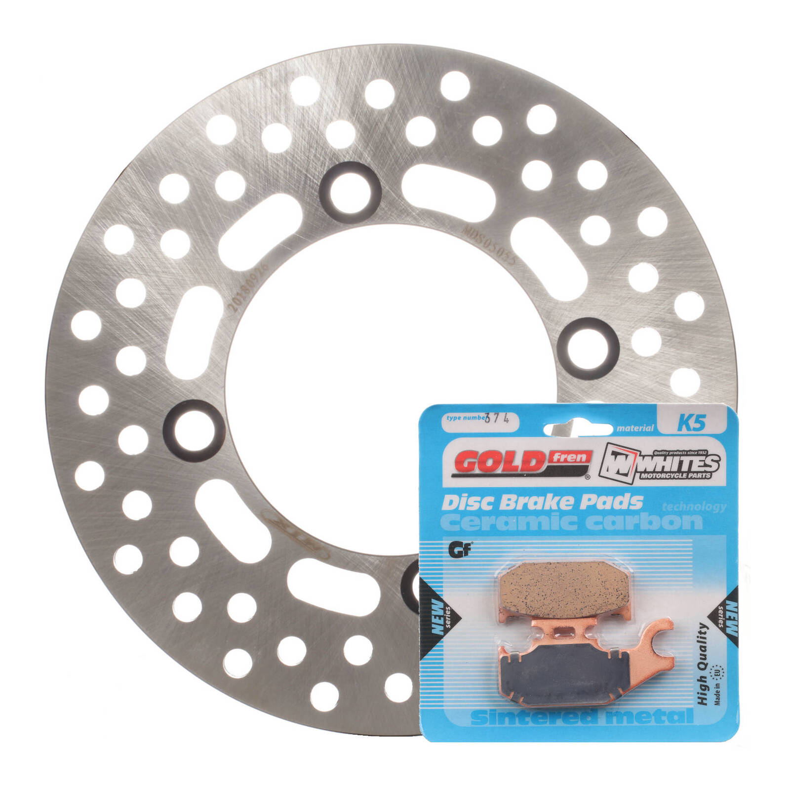 BRAKE DISC & PAD FRONT KIT - SUZ LTA500 AXI 14-18 - RIGHT — Bike Torque