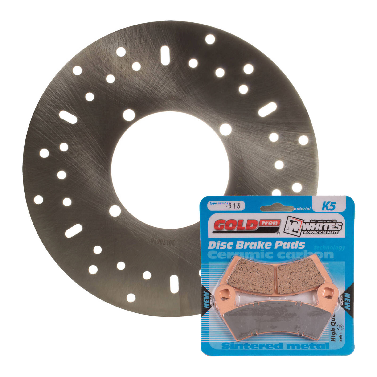 BRAKE DISC & PAD FRONT KIT - POL ACE 570 HD EPS 18-20 — Bike Torque