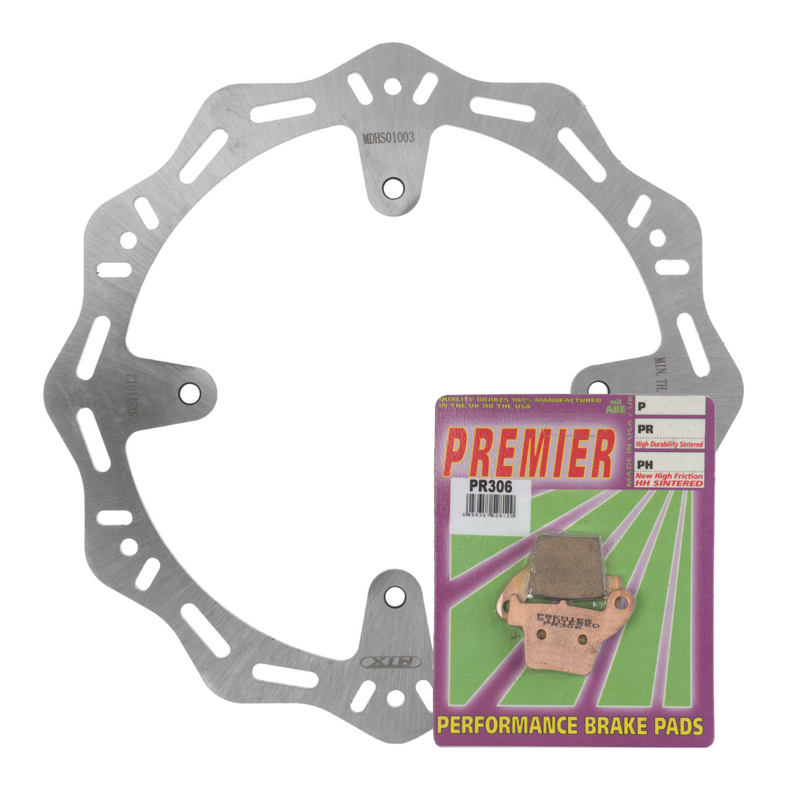 MTX HORNET DISC & PREMIER PAD REAR KIT - HONDA — Bike Torque