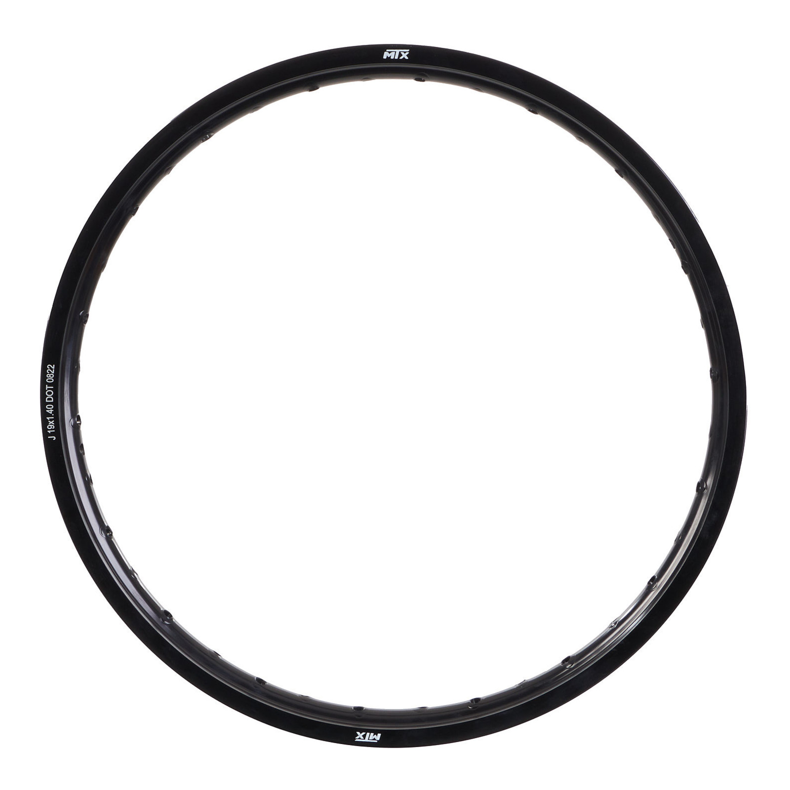 MTX Rim 7075 T6 Alloy - 19 x 1.40 36H Black — MotoHeaven