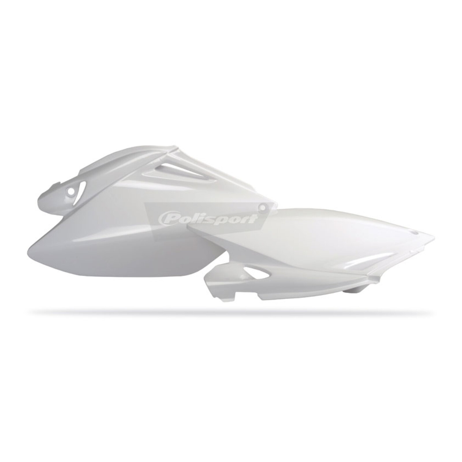 SIDE PANELS HON CRF250R 06-09 WHT/WHT — Bike Torque