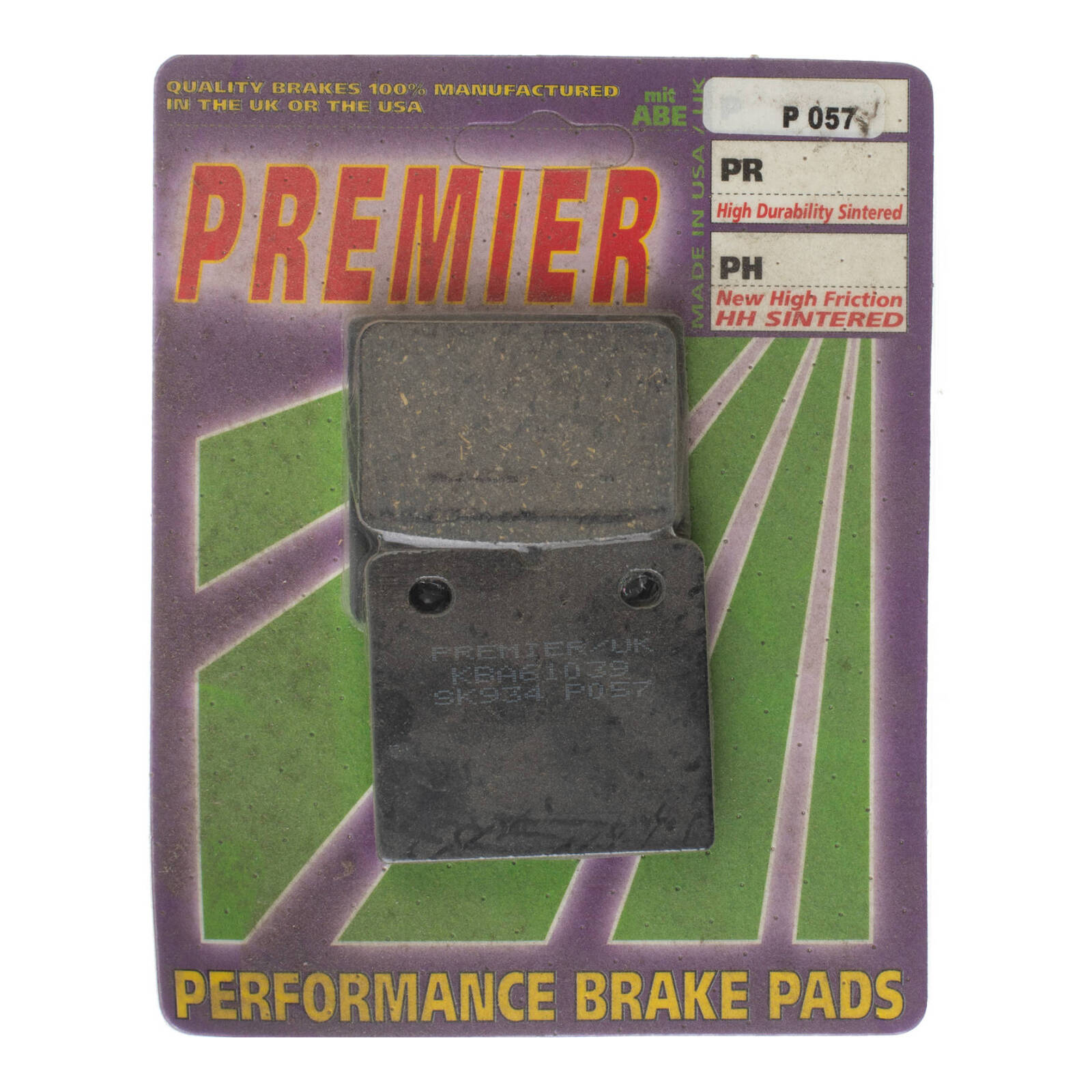 Premier Brake Pads - P Organic Standard — Bike Torque