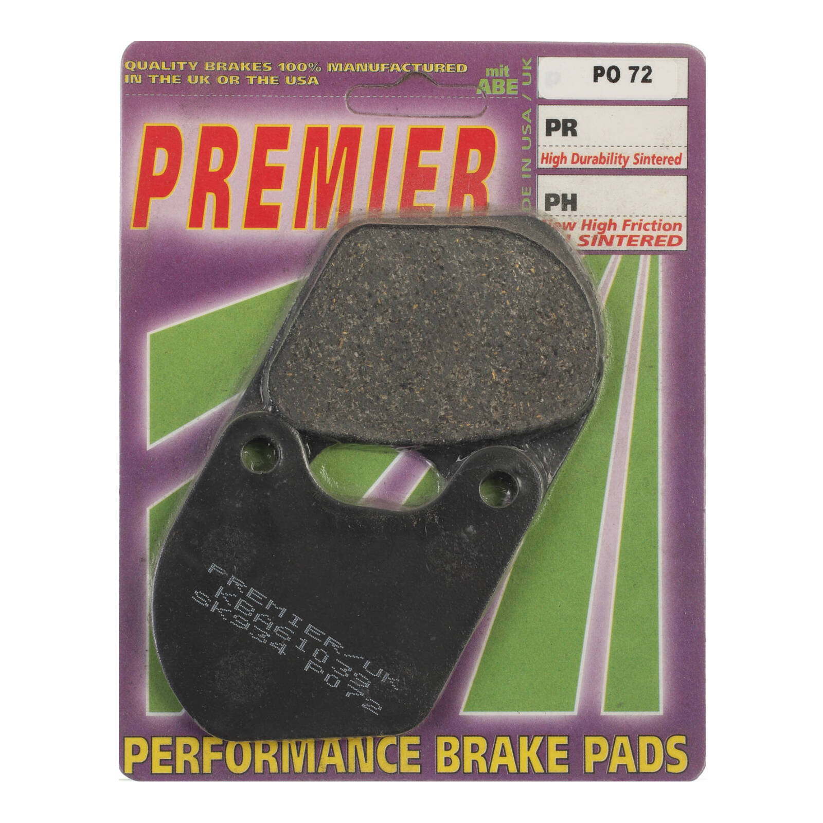 Premier Brake Pads - P Organic Standard — Bike Torque