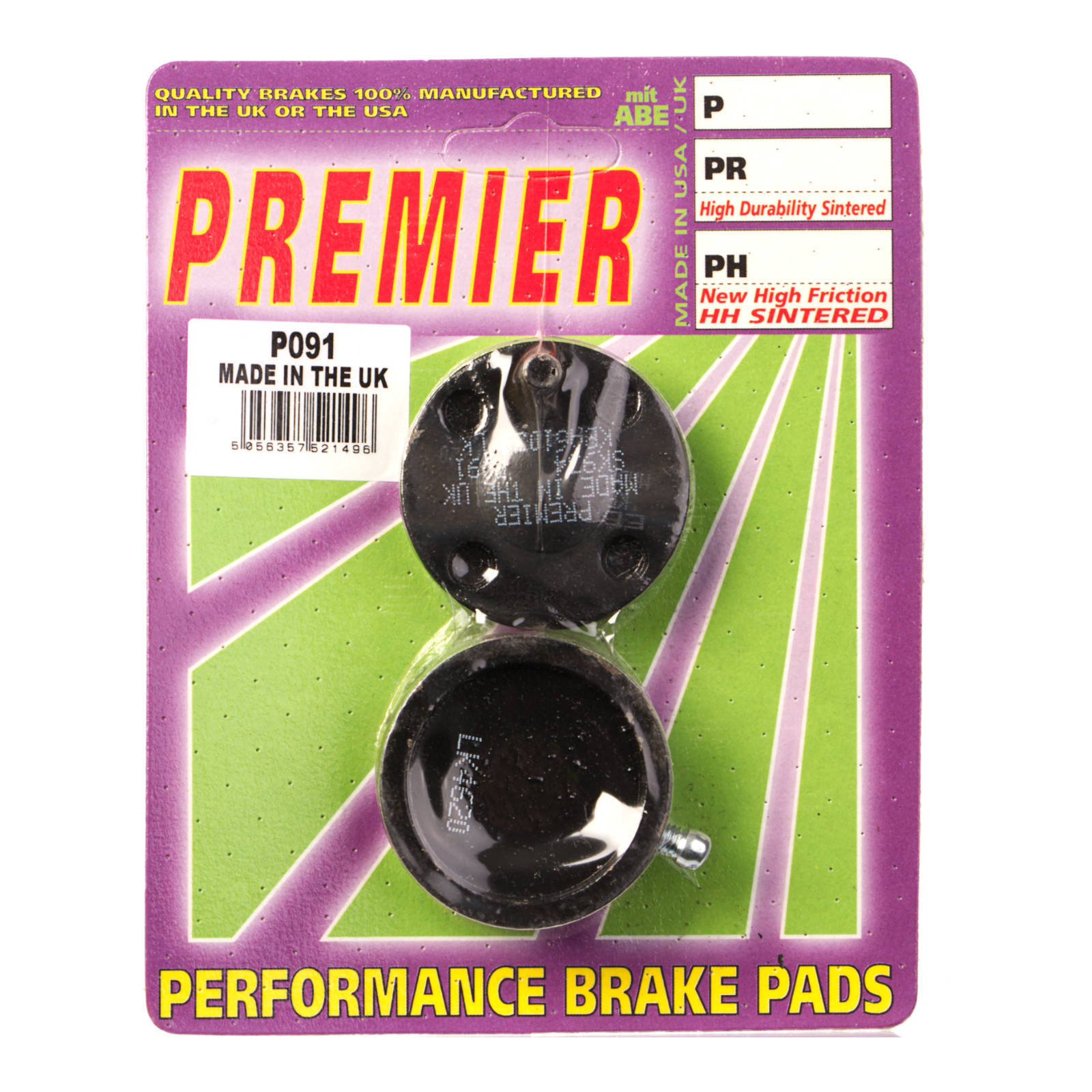 Premier Brake Pads - P Organic Standard — Bike Torque