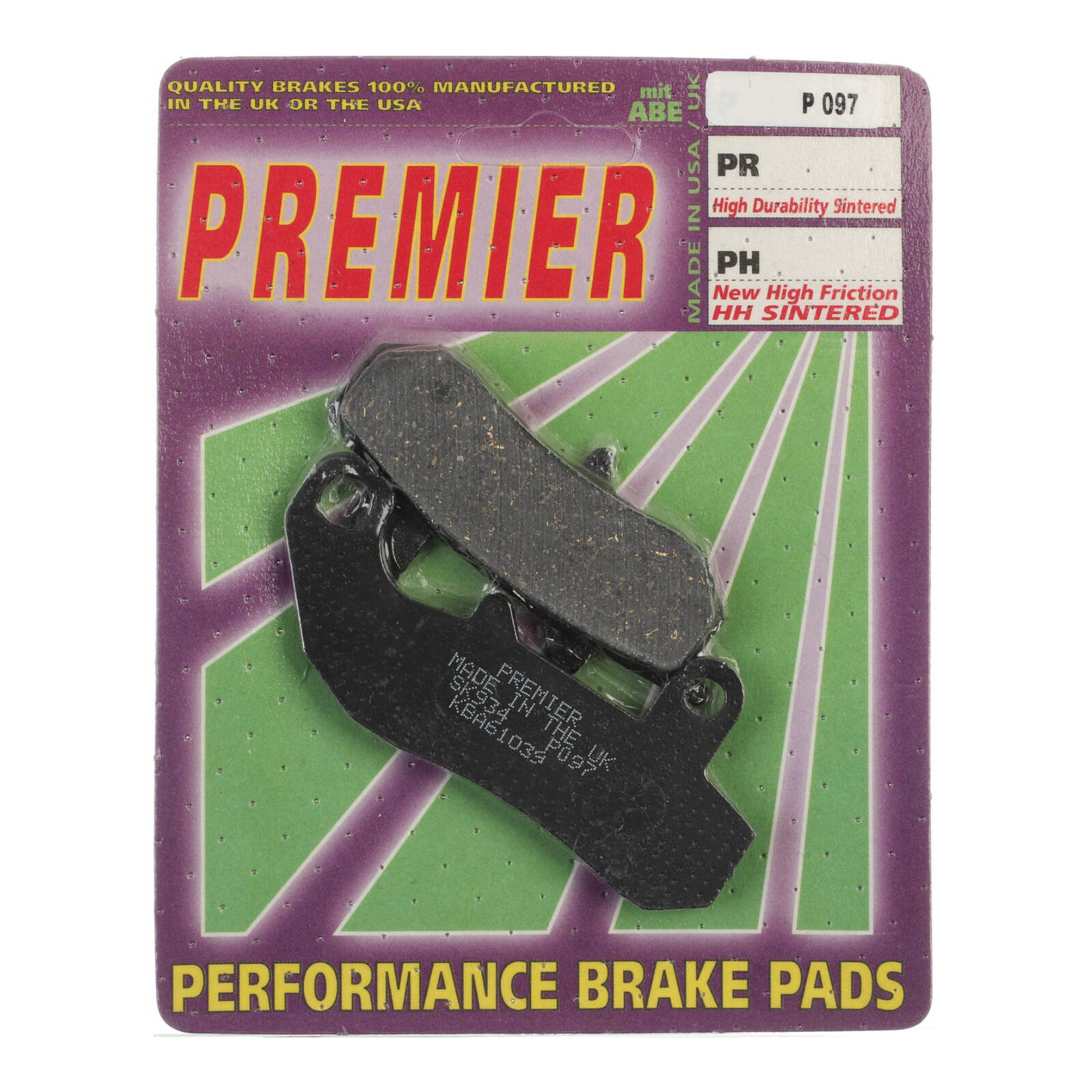 Premier Brake Pads - P Organic Standard — Bike Torque