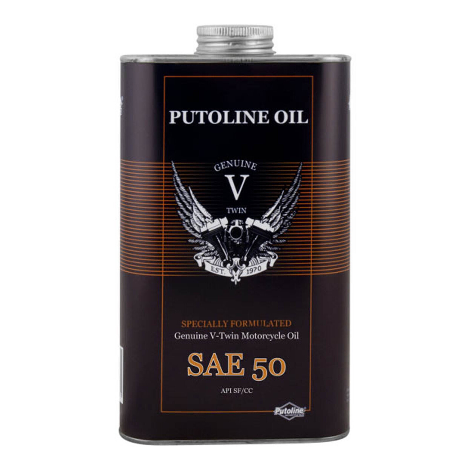 Putoline Genuine V-Twin Engine Oil - SAE50 (1L) — Bike Torque