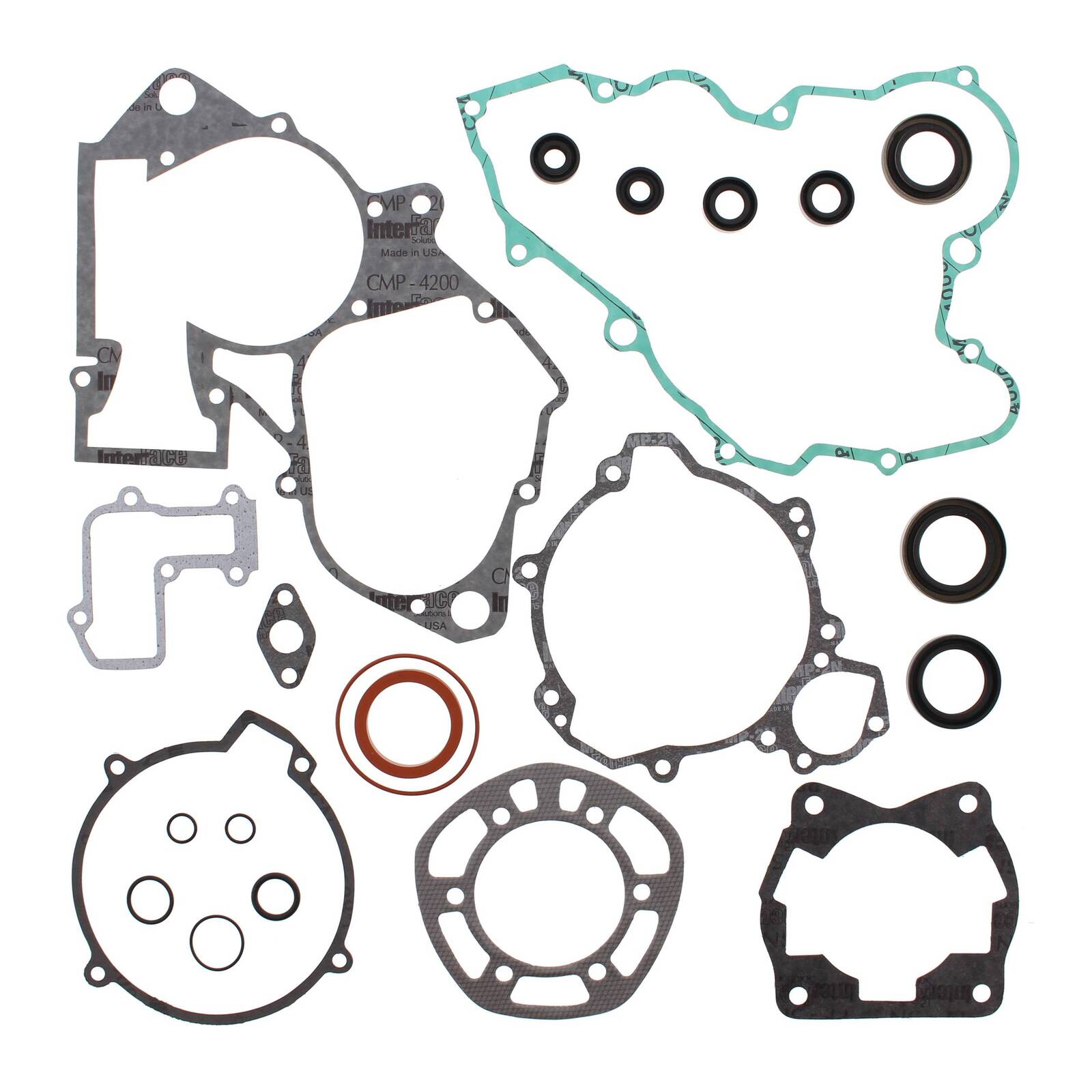 VERTEX COMPLETE GASKET SET W/ OIL SEALS KTM — Bike Torque
