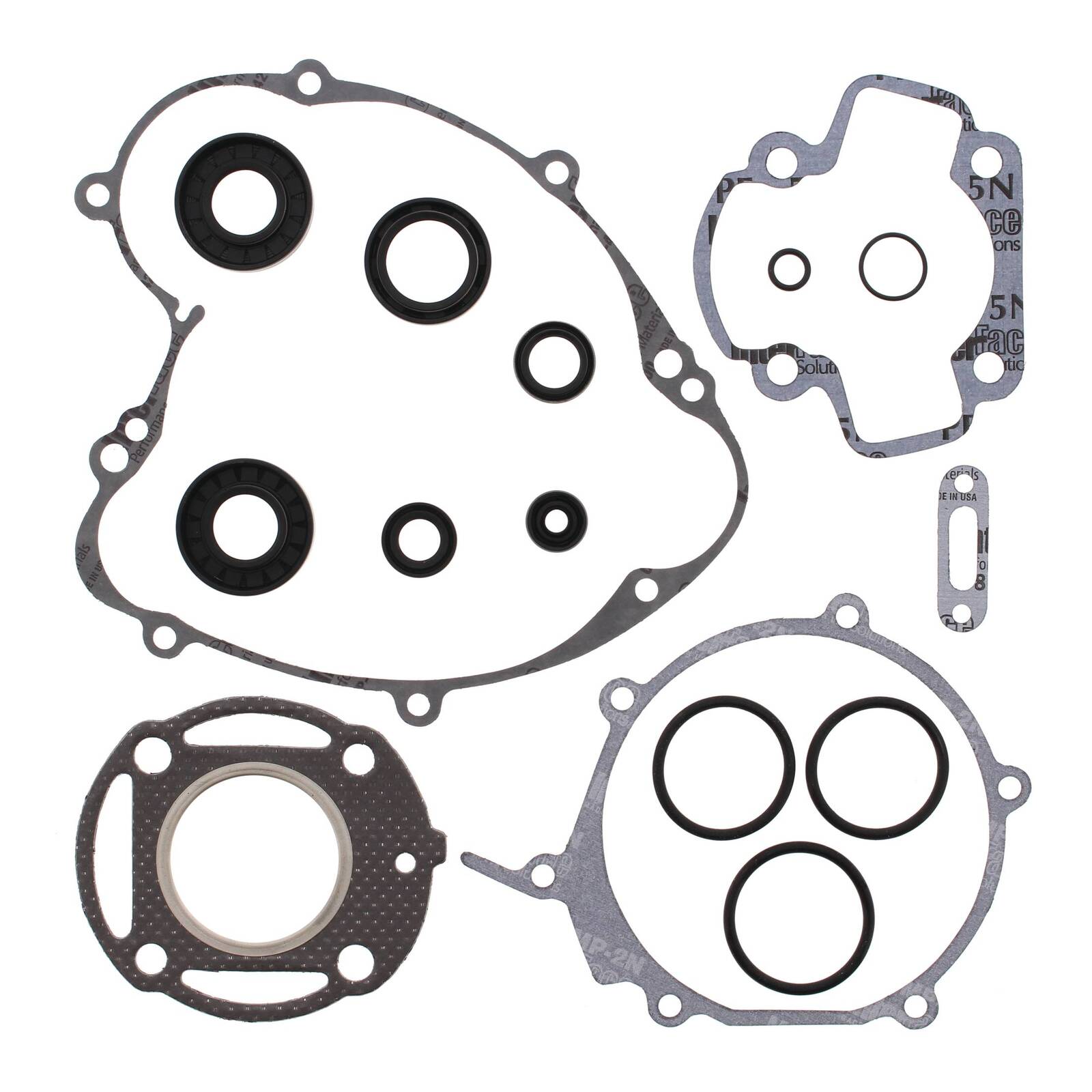 VERTEX COMPLETE GASKET SET W/ OIL SEALS KAWASAKI — Bike Torque