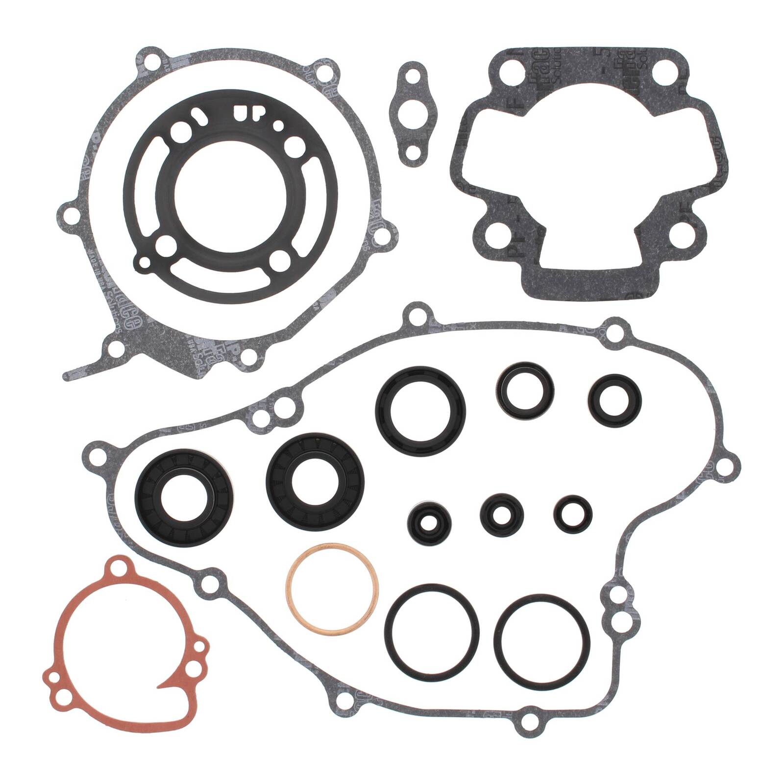 VERTEX COMPLETE GASKET SET W/ OIL SEALS KAWASAKI — Bike Torque