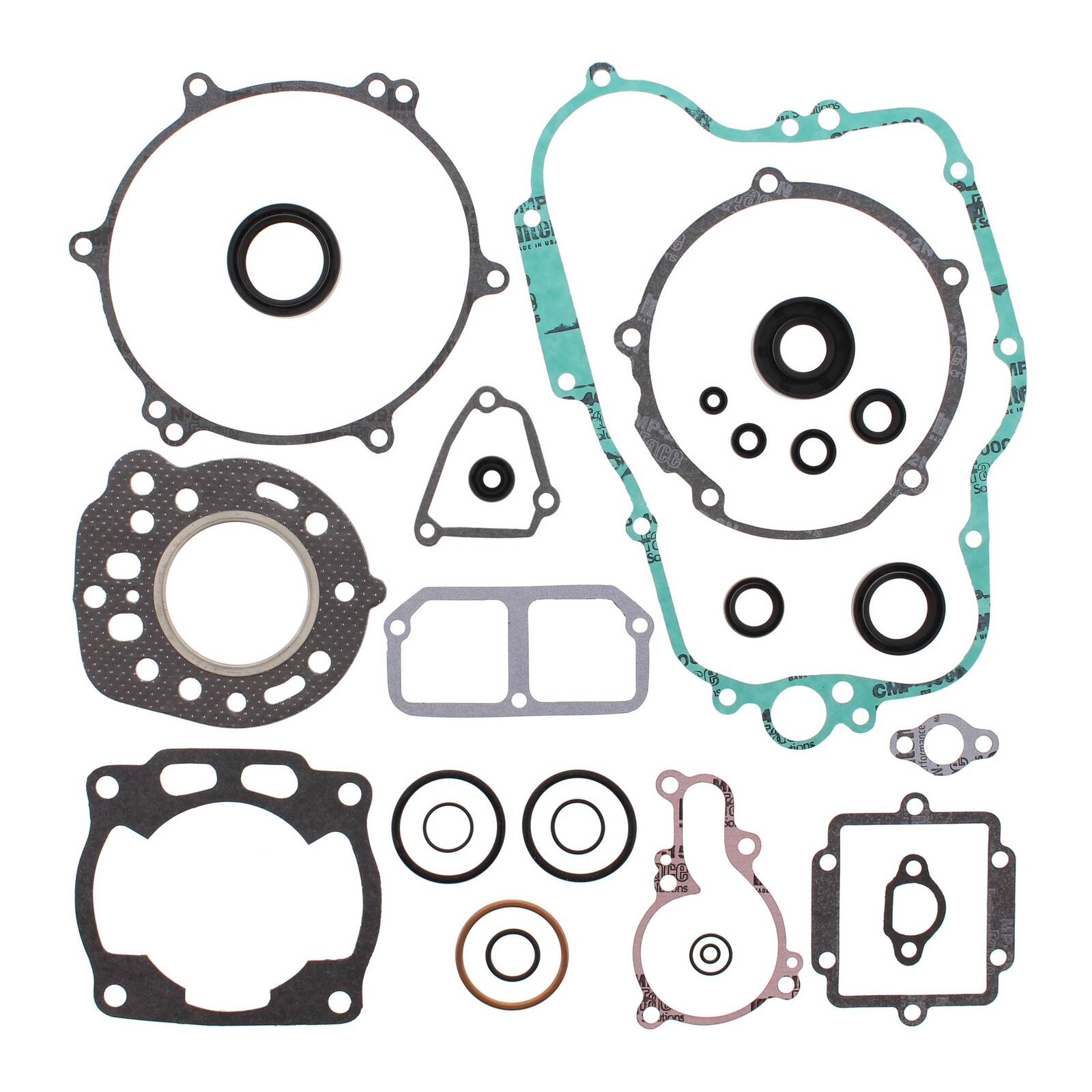 VERTEX COMPLETE GASKET SET W/ OIL SEALS KAWASAKI — Bike Torque