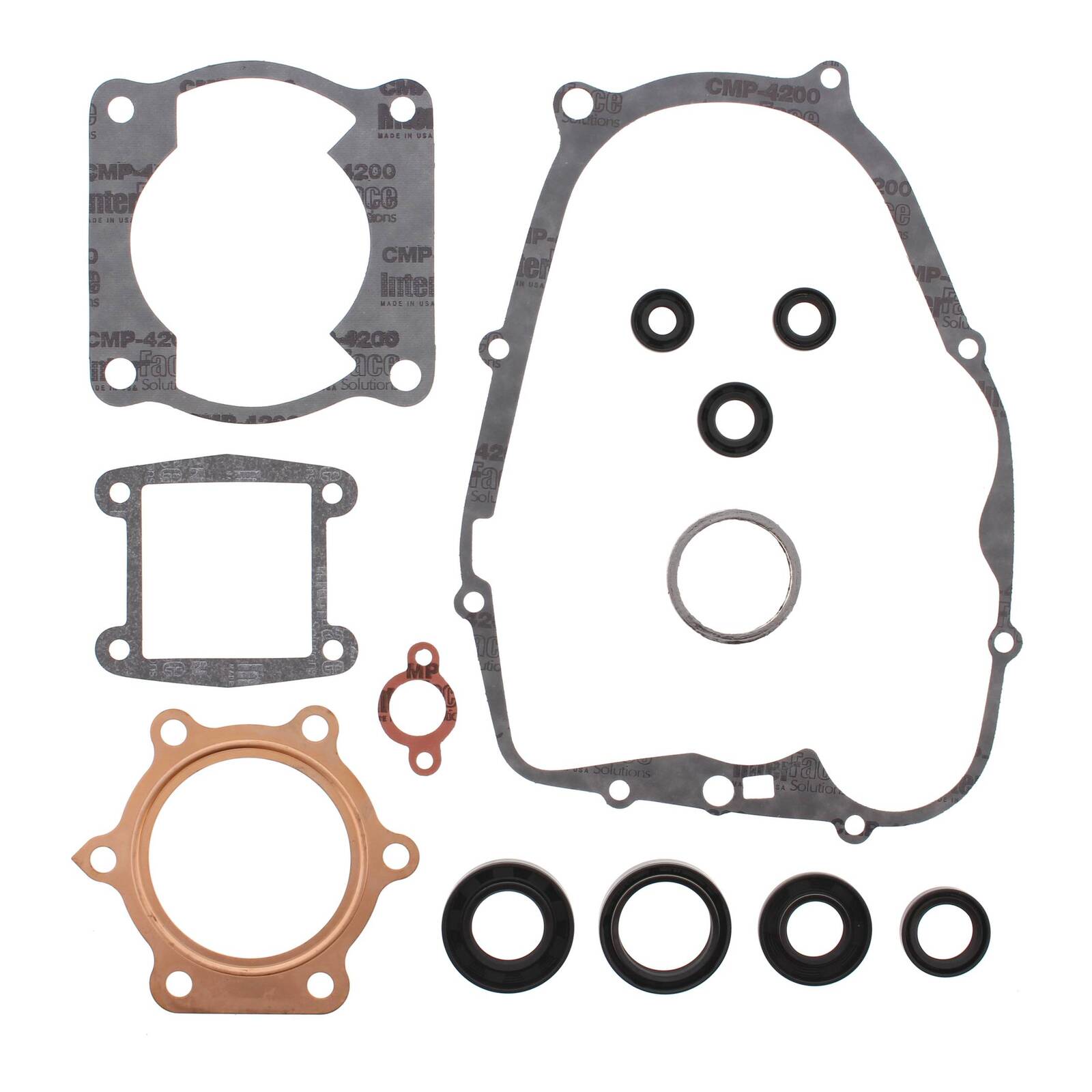 VERTEX COMPLETE GASKET SET W/ OIL SEALS YAMAHA — Bike Torque