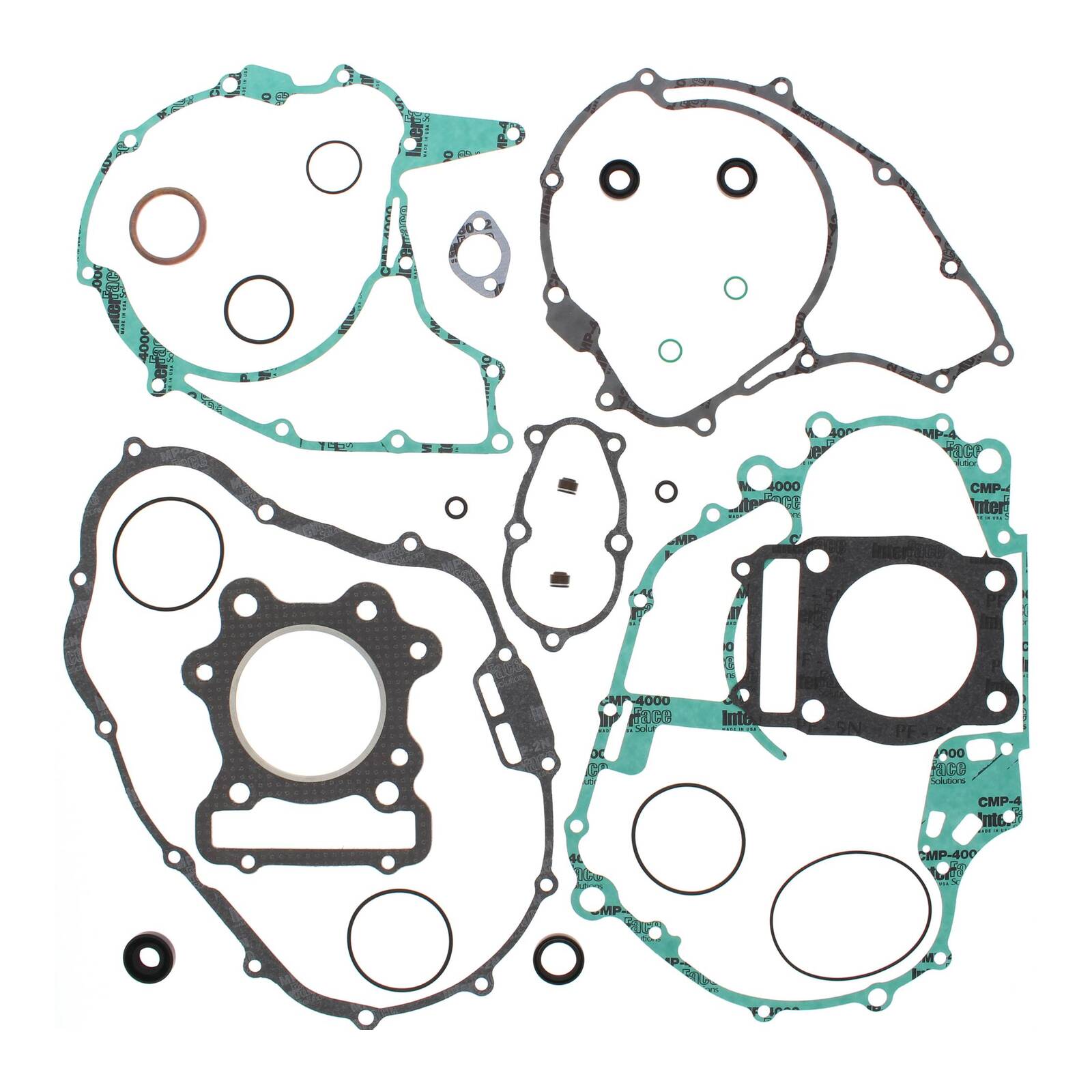 VERTEX COMPLETE GASKET SET W/ OIL SEALS HONDA — Bike Torque