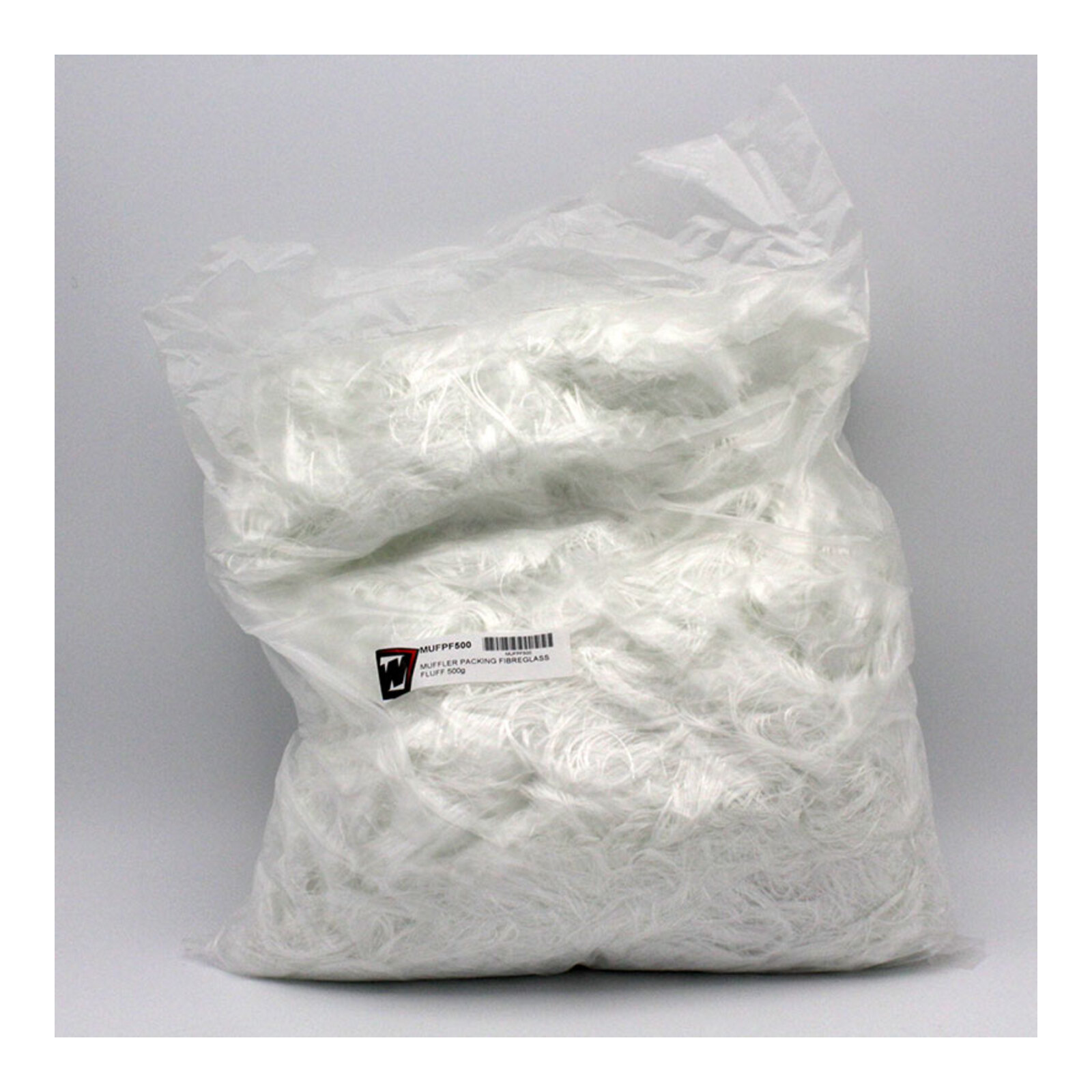 WHITES MUFFLER PACKING FIBREGLASS FLUFF 500g — Bike Torque