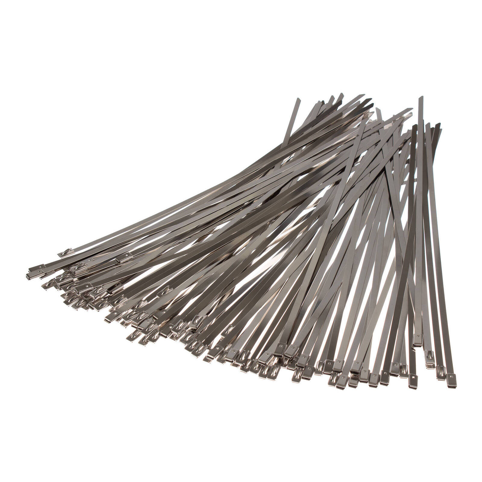 WHITES EXHAUST WRAP - STAINLESS STEEL CLIP TIES - (100/PKT) – Highside Shop