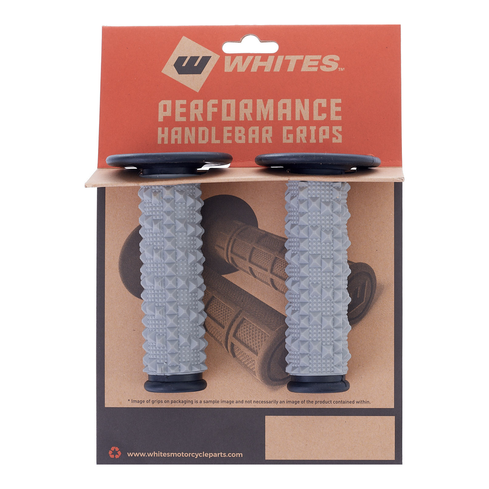 Whites MX Large Diamond Grip - Grey / Black – Highside Shop