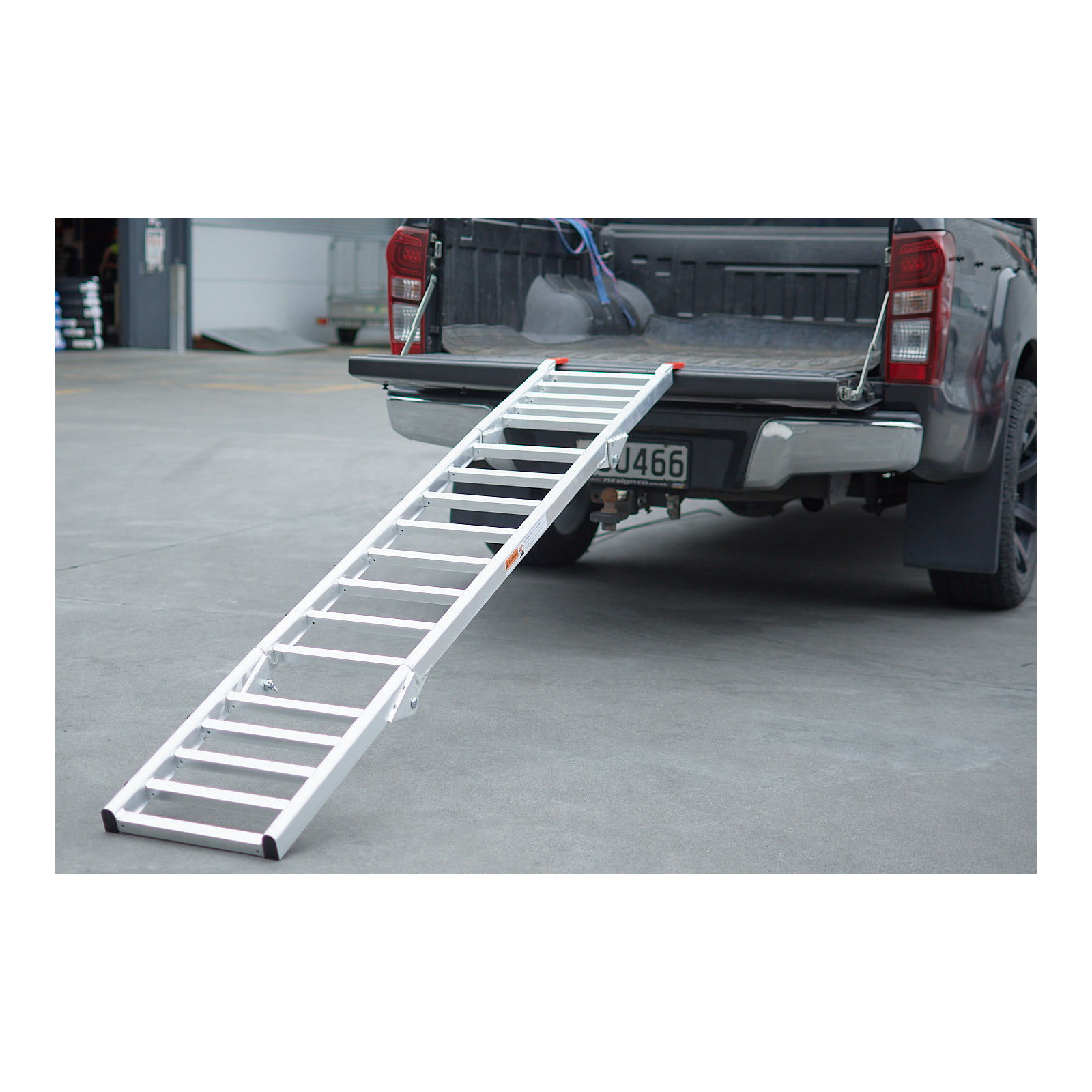 Whites Alloy Tailgate Folding Ramp 223x35cm 318kg Rated